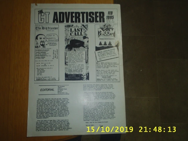 RARE A4 SIZE Doctor Who Celestial Toyroom Dwas Ct Advertiser February ...