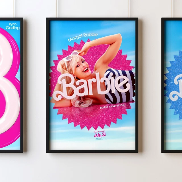 Barbie The Movie Poster Ken 2023 Official Poster A3 A2 A4 A5 Wall Art £