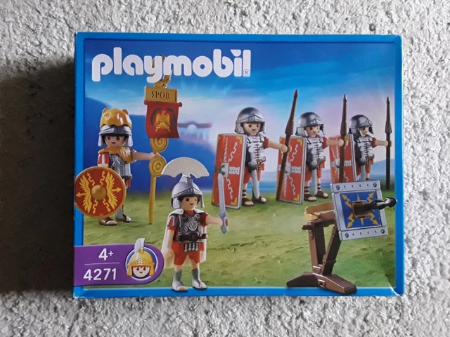 PLAYMOBIL HISTORY 4271 Centurion et légionnaires Romains NEUF EUR 69,00 ...
