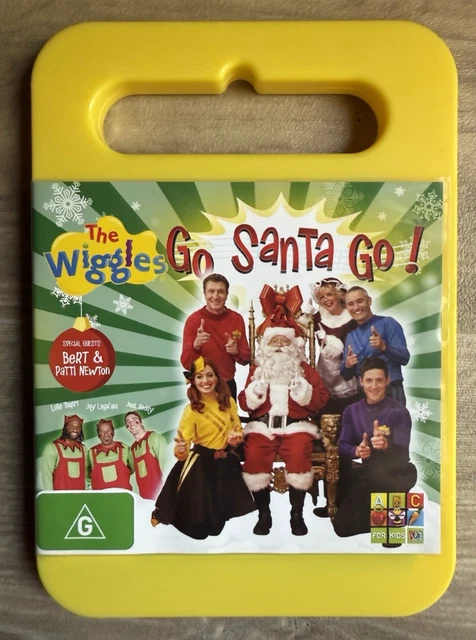 THE WIGGLES DVD MOVIE GO SANTA GO VIDEO w/ GUESTS BERT & PATTI NEWTON ...