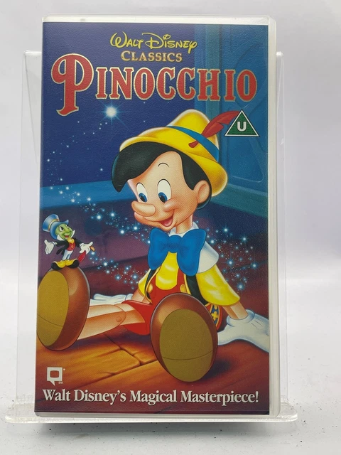 WALT DISNEY PINOCCHIO VHS Tape £7.99 - PicClick UK