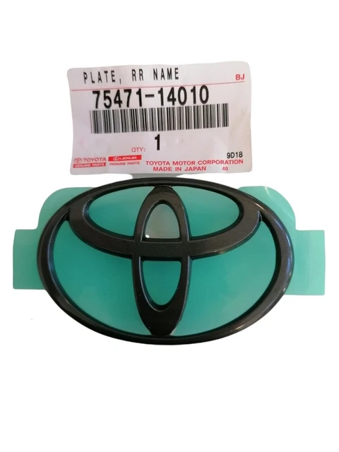 NEW GENUINE TOYOTA Supra Jza80 Black Rear Boot Lid Badge Emblem 75471 ...