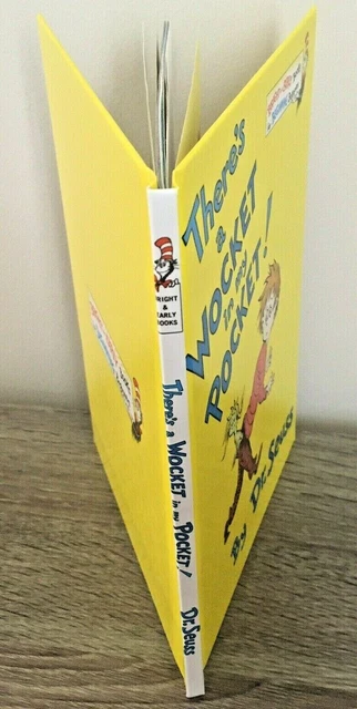 DR SEUSS THERES A Wocket In My Pocket Hardback Book cr 1974 Bright ...
