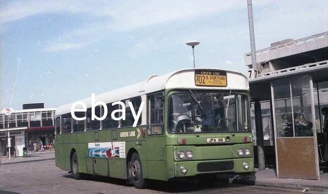 ORIGINAL 35MM BUS NEGATIVE OF GREEN LINE AEC RELIANCE JPA111K 1970s £3. ...