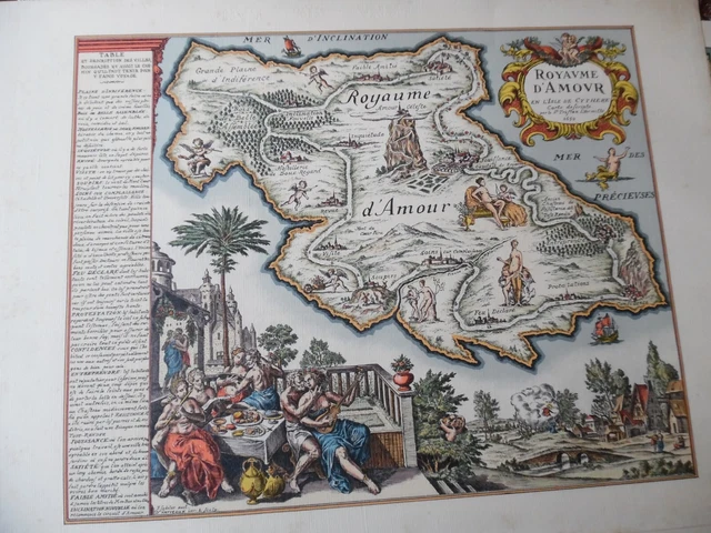 DANIEL DERVEAUX - Carte géographique - Ile de Cythère en 1650 - EUR 30 ...