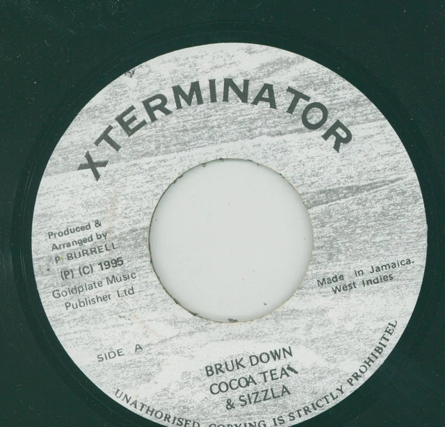 BRUCK DOWN. »" thé au cacao et sizzla. XTERMINATOR 7 en 1995. EUR 8,34 ...