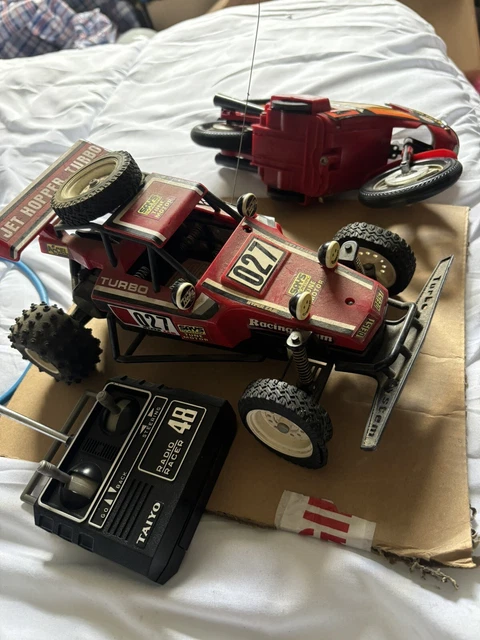 TAIYO RADIO CONTROLLED Jet Hopper Turbo Stop RC Car + Motorbike £45.00 ...