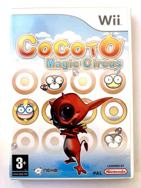 COCOTO MAGIC CIRCUS Nintendo Wii Juego Completo Perfecto Abierto EUR 14 ...