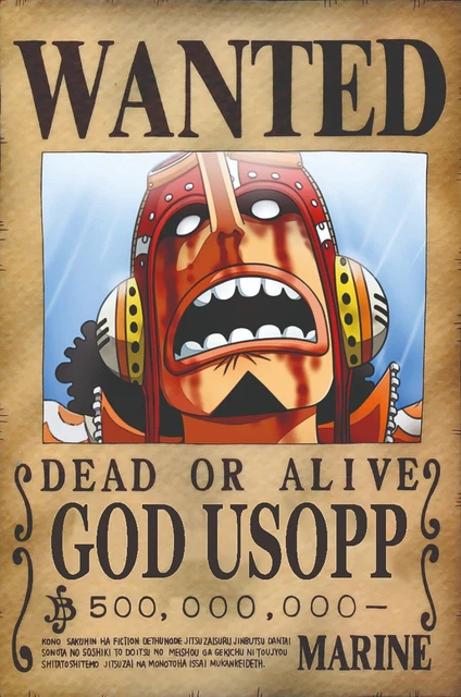 ONE PIECE WANTED Poster (A3: 28 x 43 cm) – NICO ROBIN - 2nd Bounty £4. ...