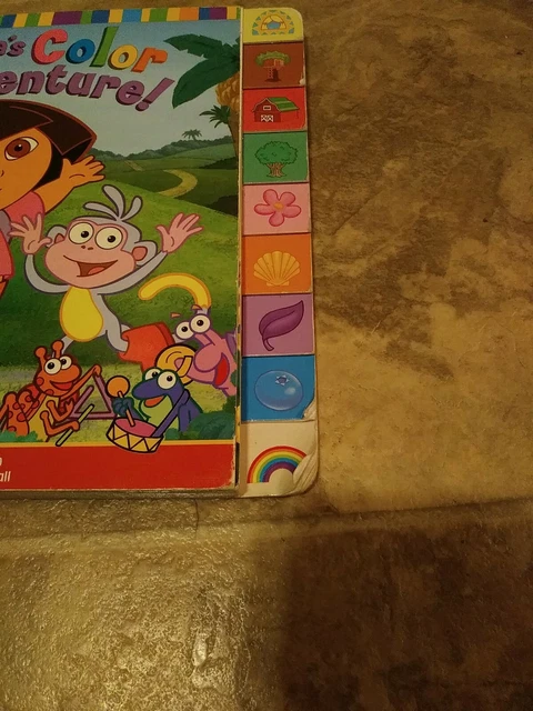 DORA THE EXPLORER Dora's Color Adventure! Hardback Book £2.09 - PicClick UK