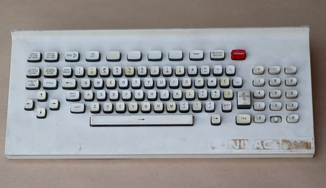 RARE VINTAGE UNIVAC Universal Automatic Computer Prototype Keyboard ...