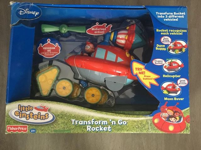 RARE! ROCKET DISNEY Little Einsteins Transform 'N Go Rocket EUR 67,74 ...