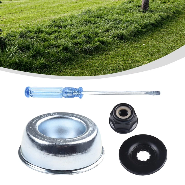 6 Spline Trimmer Parts Universal Lawn Mower Blade Adapter Kit - Fits ...