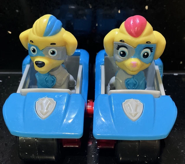 PAW PATROL MIGHTY Pups Mighty Twins Ella & Tuck Mini Split Vehicle ...