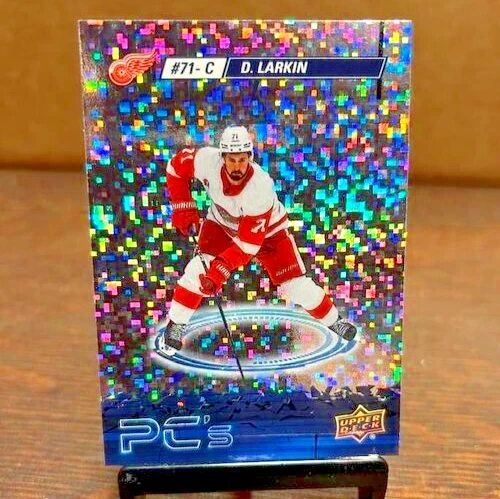 2023-24 UPPER DECK Series 2 Dylan Larkin PC's Sparkle PC-27 Detroit Red ...
