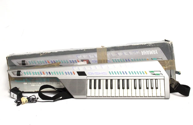 RETRO 1980S YAMAHA SHS-10 FM Digital Keyboard With MIDI Keytar 32 Keys ...