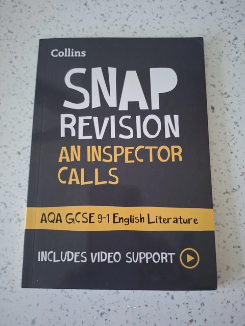 COLLINS SNAP REVISION: An Inspector Calls AQA GCSE 9-1 English ...