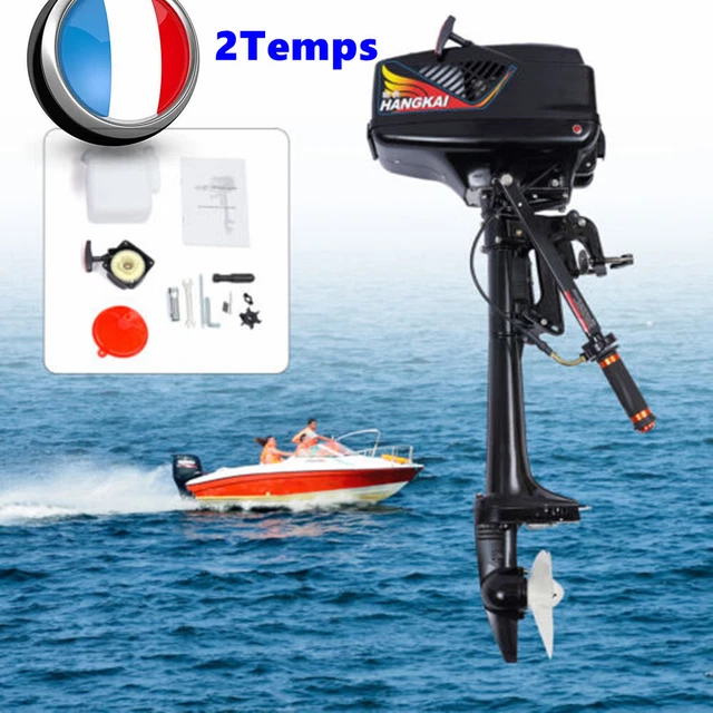 3.6CV 2 TEMPS Moteur Hors-Bord Moteur Démarrage Manuel 55CC Outboard ...