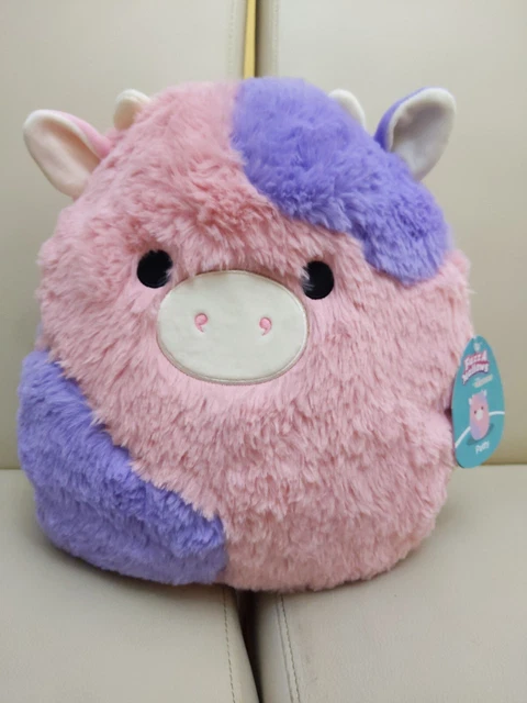 SQUISHMALLOWS COW PATTY Fuzz a mallow 30cm £29.99 - PicClick UK