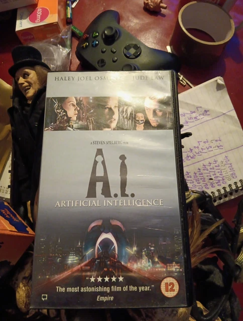 AI ARTIFICIAL INTELLIGENCE VHS Video SciFi Movie Film £6.95 - PicClick UK