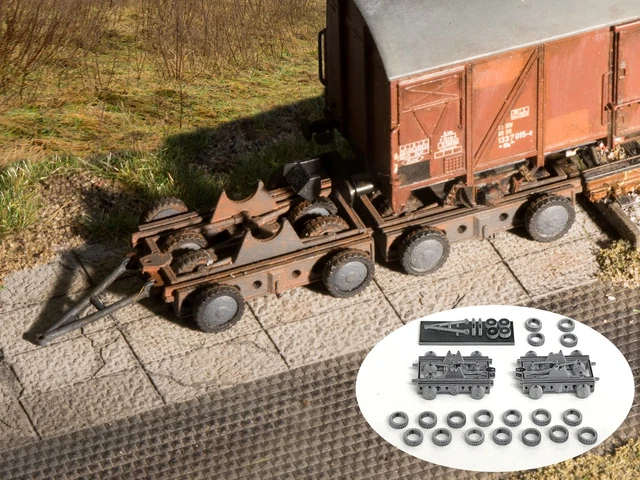 MU N-S00006 - Culemeyer Straßenroller - unlackiert - Spur N - NEU EUR 1 ...