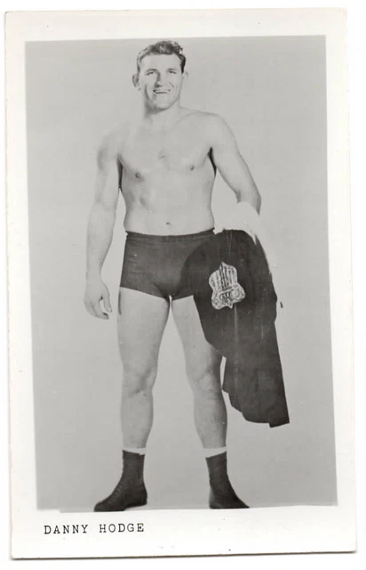1950'S-EARLY 60'S WRESTLING Real Photo Postcard Danny Hodge $14.00 ...