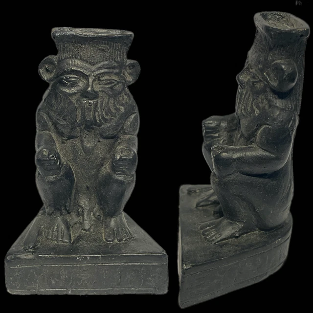 ANCIENT EGYPTIAN STATUE DEPICTING THE GOD BES - 664 - 332bc (3) EUR 1 ...