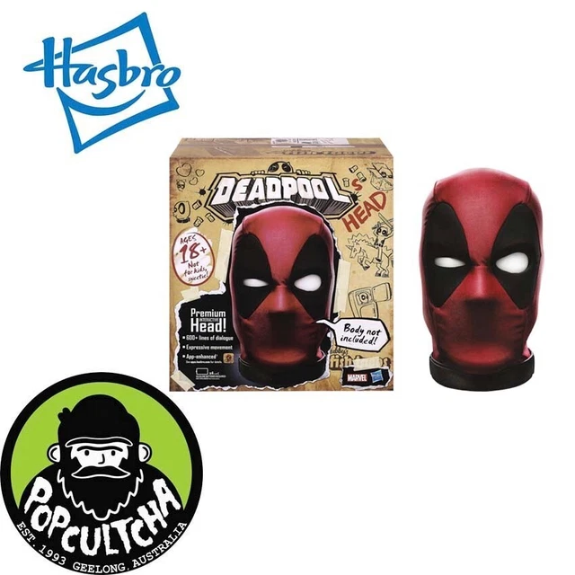 DEADPOOL’S HEAD MARVEL Legends 1:1 Scale Life-Size Interactive Prop ...