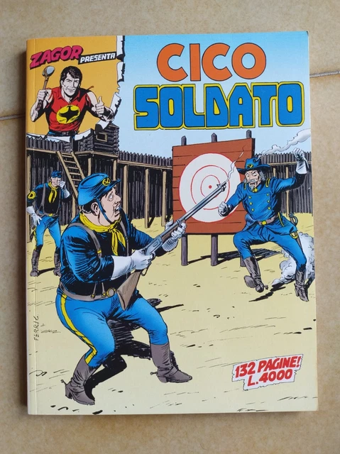FUMETTO ZAGOR PRESENTA CICO SOLDATO - Ed. Bonelli -1998 - Inedito EUR 2,80 - PicClick IT