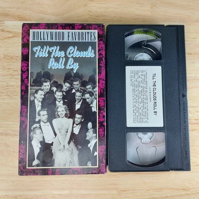 TILL THE CLOUDS Roll By VHS Tape 1946 Judy Garland, Cyd Charisse, Lena ...