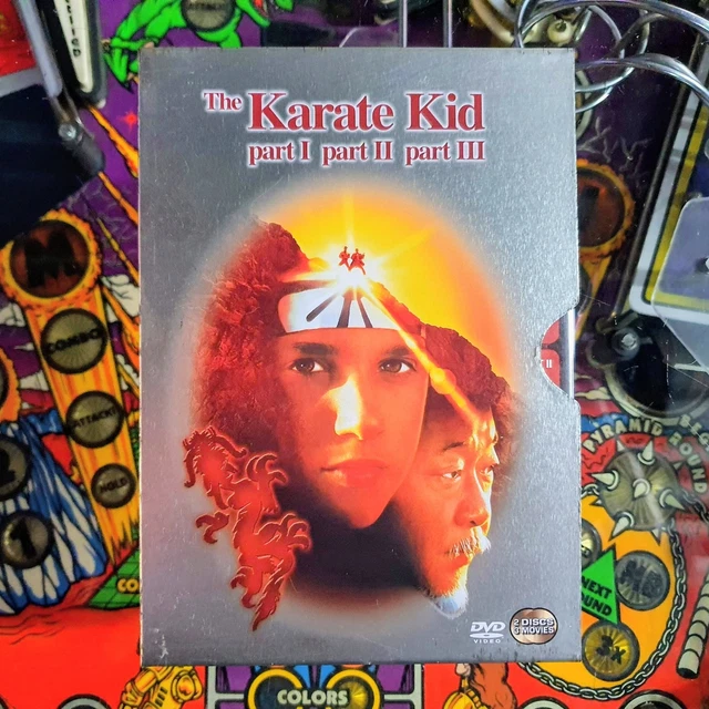 THE KARATE KID Part 1, 2 & 3 Trilogy - DVD Collectable Steel Case ...