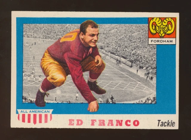 1955 TOPPS &ALL-AMERICAN& Football -#58 ED FRANCO (Fordham) EUR 16,62 ...