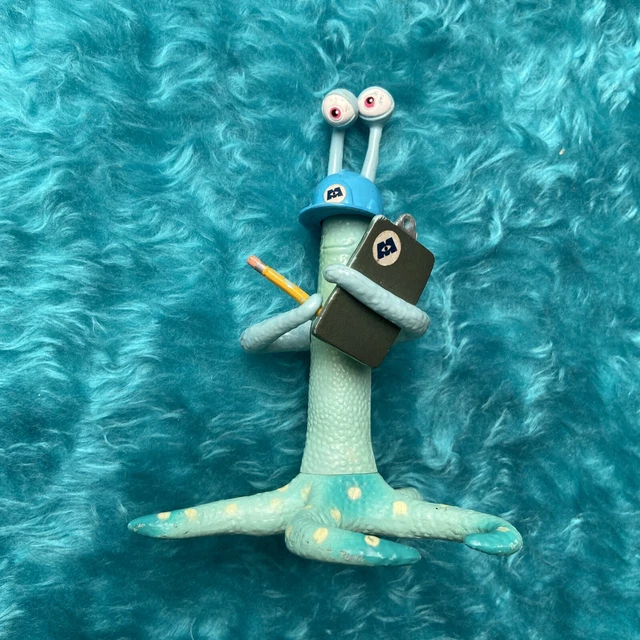 RARE DISNEY PIXAR Monsters, Inc. CHARLIE PROCTOR 4.5" Hasbro PVC Figure ...