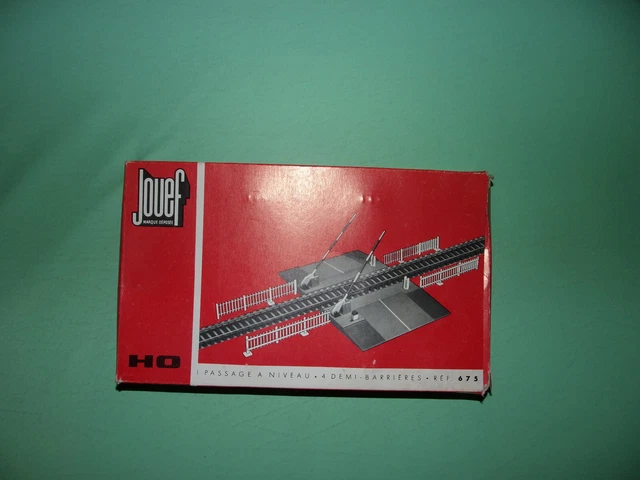JOUEF MAQUETTE À monter passage à niveau + barrières 675 NEUF (n°1) EUR ...