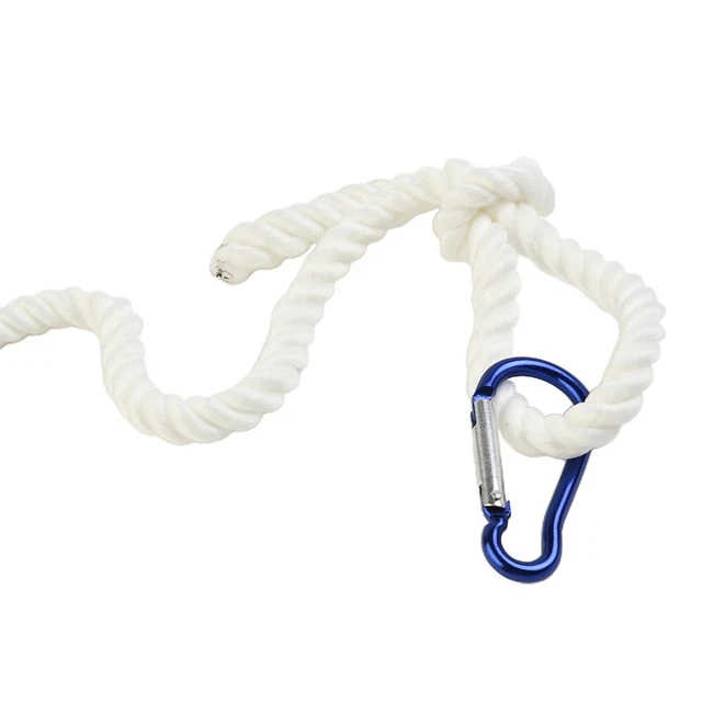 10M CORDE NYLON Tressé Cordon Aluminium Claquement Mât Drisse Mât ...