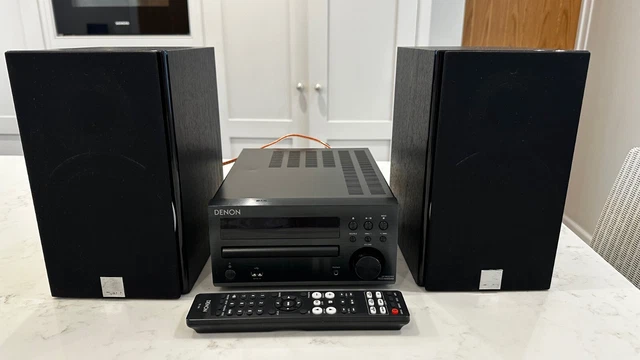 DENON RCD-M40DAB MICRO HI-FI CD Receiver in Black with Dali Zensor 1 ...