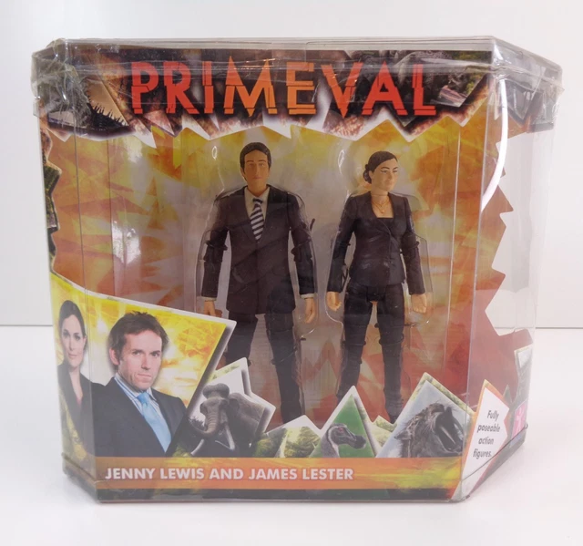 PRIMEVAL JENNY LEWIS and James Lester Fully Poseable Boxed Action ...
