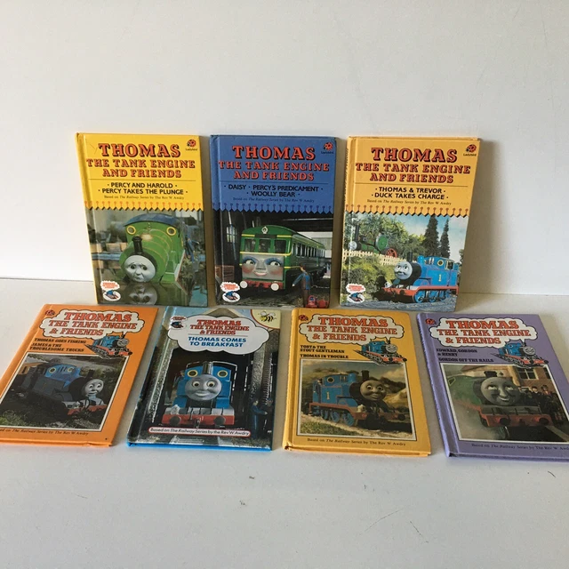 1980’S THOMAS THE Tank Engine ladybird books bundle by the Rev W Audrey ...