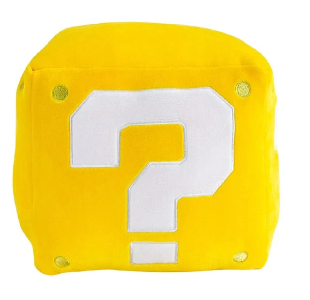 SUPER MARIO MOCCHI-MOCCHI Mega Question Mark Block Plush Figure £36.80 ...