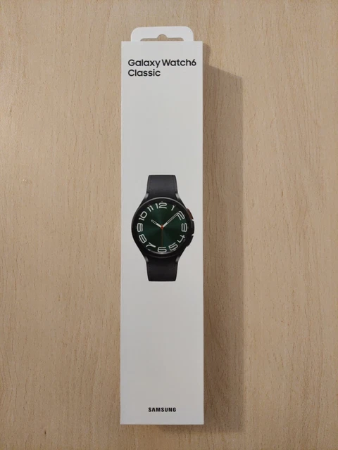 SMARTWATCH SAMSUNG GALAXY Watch 6 Classic 47mm Bluetooth R960 Orologio ...