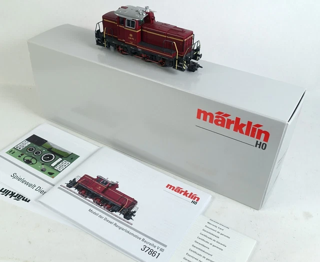 MÄRKLIN 37861 DIESELLOK BR V 60 770 DB Spur H0 OVP DCC mfx+ DIGITAL VOLL SOUND EUR 259,90 ...