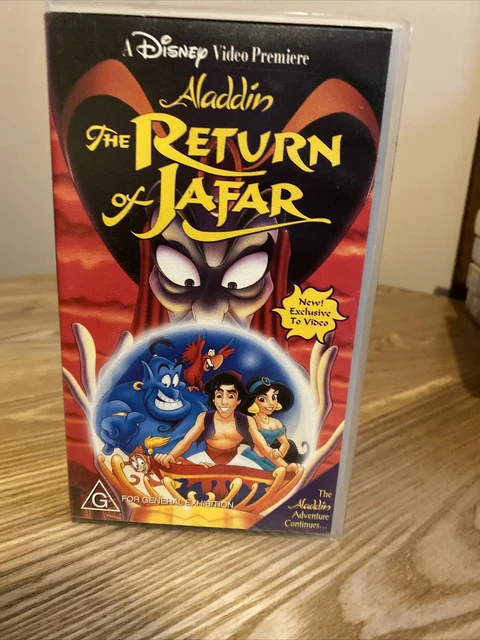 DISNEY ALADDIN THE Return Of Jafar, VHS Video Tape, Pre-Owned EUR 3,60 ...