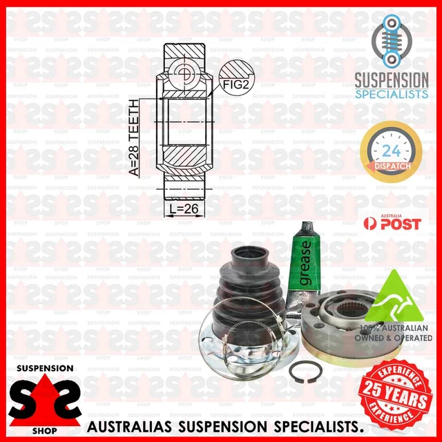 JOINT KIT, DRIVE Shaft Suit VW Transporter 2.0 TDI TRANSPORTER VI Van (SGA, EUR 78,55 - PicClick FR
