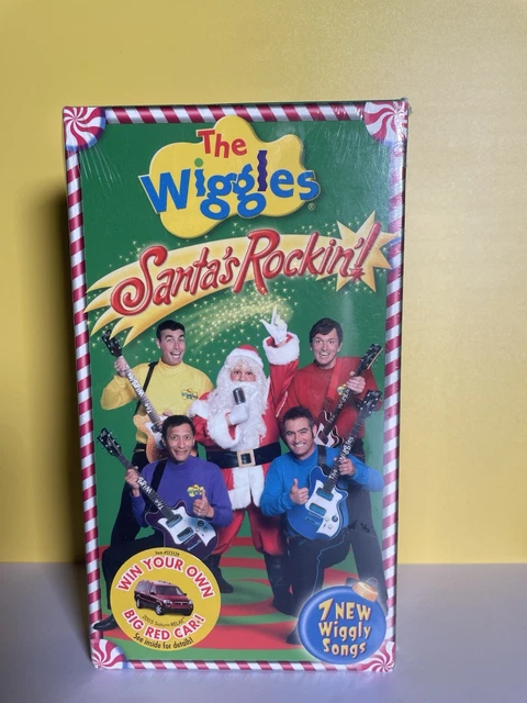 THE WIGGLES SANTA’S Rockin’! VHS Tape 2004 HiT Entertainment New Sealed ...