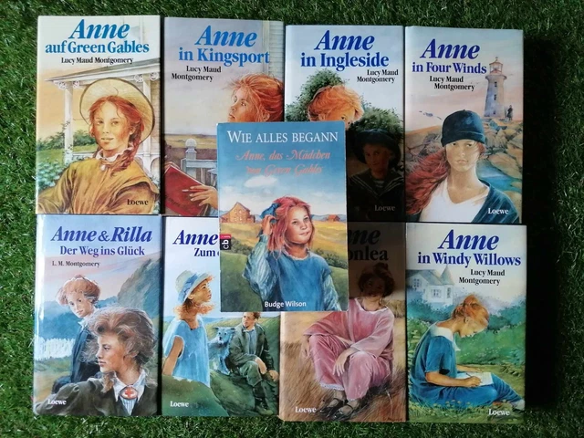 ANNE AUF GREEN Gables von Lucy M. Montgomery Bücher komplett inkl ...