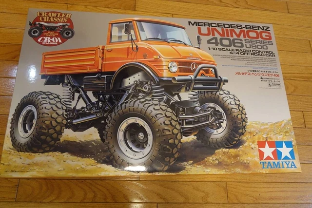 TAMIYA 1/10 MERCEDES Benz Unimog 406 Series U900 Cr-01Assembled £473.80 ...