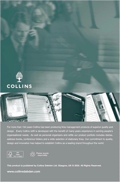 DAYPLANNER REFILLS - 2026 12 Month Calendar Year Planner, Week-To-View ...