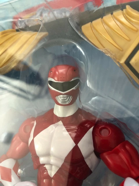 POWER RANGERS SUPER Megaforce Armoured MMPR Red Ranger Figure *NEW* $49 ...