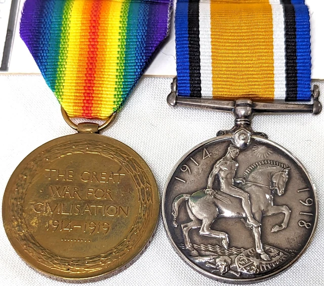 *KIA WW1 BRITISH army medals badges Death Plaque D Newbutt 17 Middlesex ...