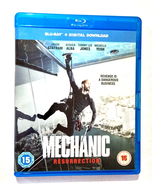 MECHANIC RESURRECTION BLU RAY Starring Jason Statham £4.00 - PicClick UK
